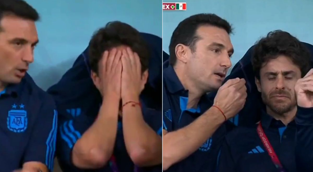 Argentina vs México: Pablo Aimar se emocionó hasta las lagrimas con el ...