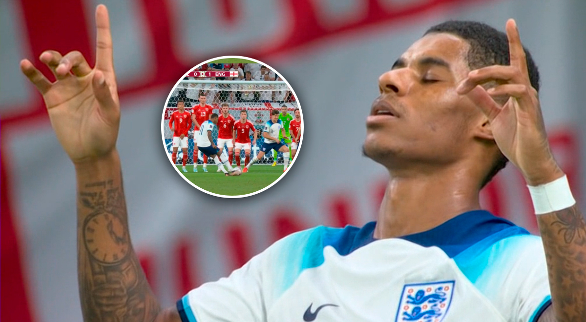 Inglaterra vs Gales video Marcus Rashford le pega como los dioses y la ...
