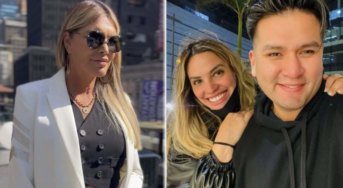 Jessica Newton feliz con Deyvis Orosco pese a ampay en sauna ...