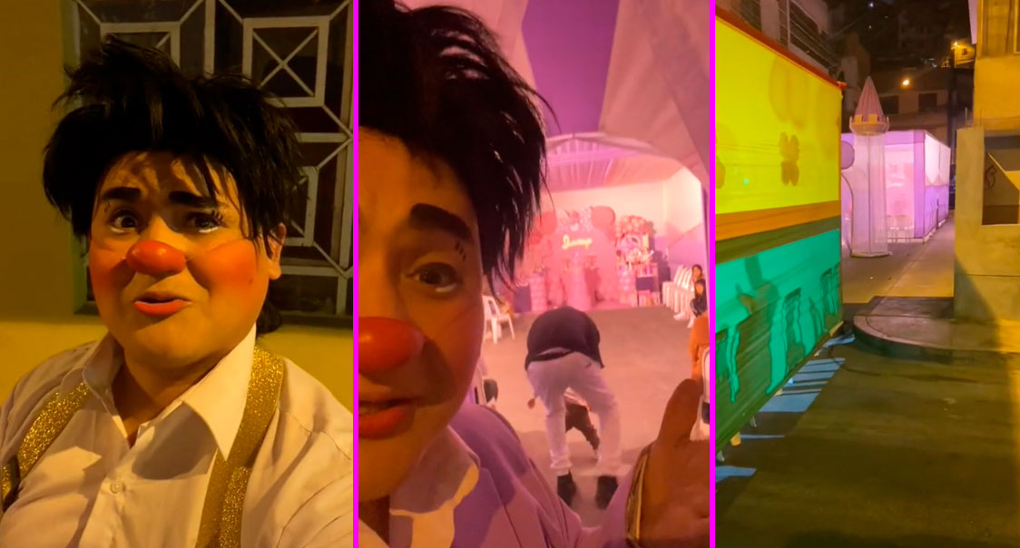 TikTok viral: Payasito peruano no sabe qué fiesta animar porque vecinos ...