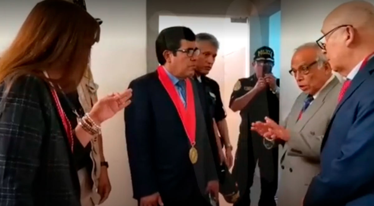 Aníbal Torres y la fiscal de la Nación se encuentran y generan TENSOS ...