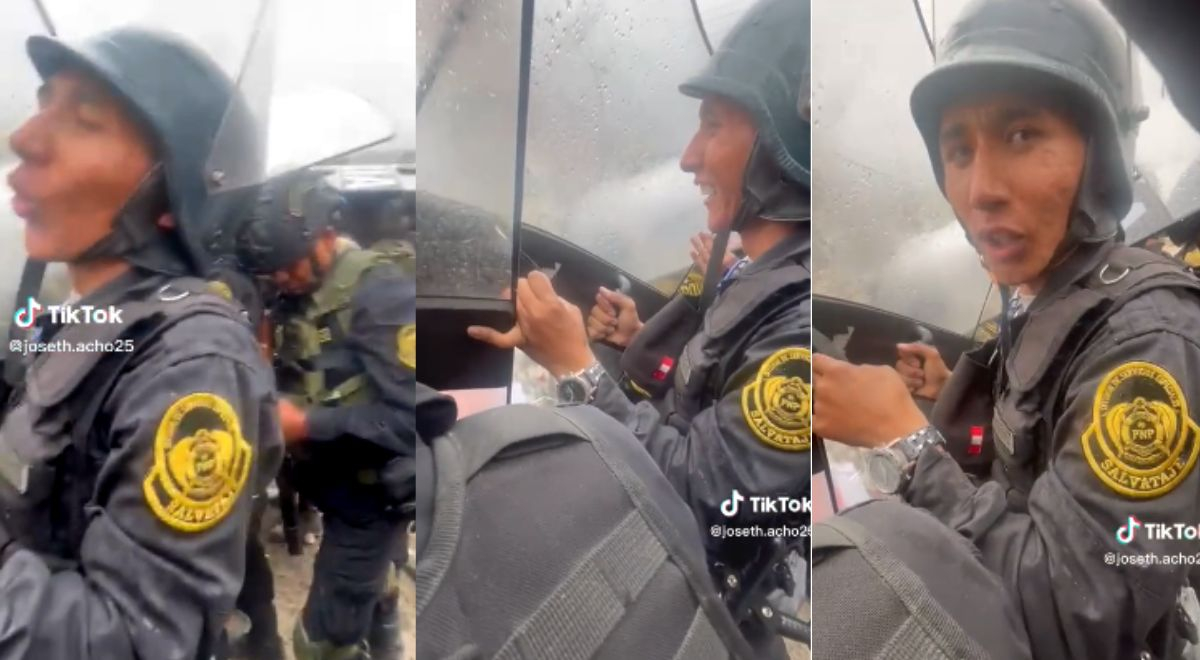 TikTok viral Perú: Moral a tope de la PNP para hacer frente a actos vandálicos en las calles ...