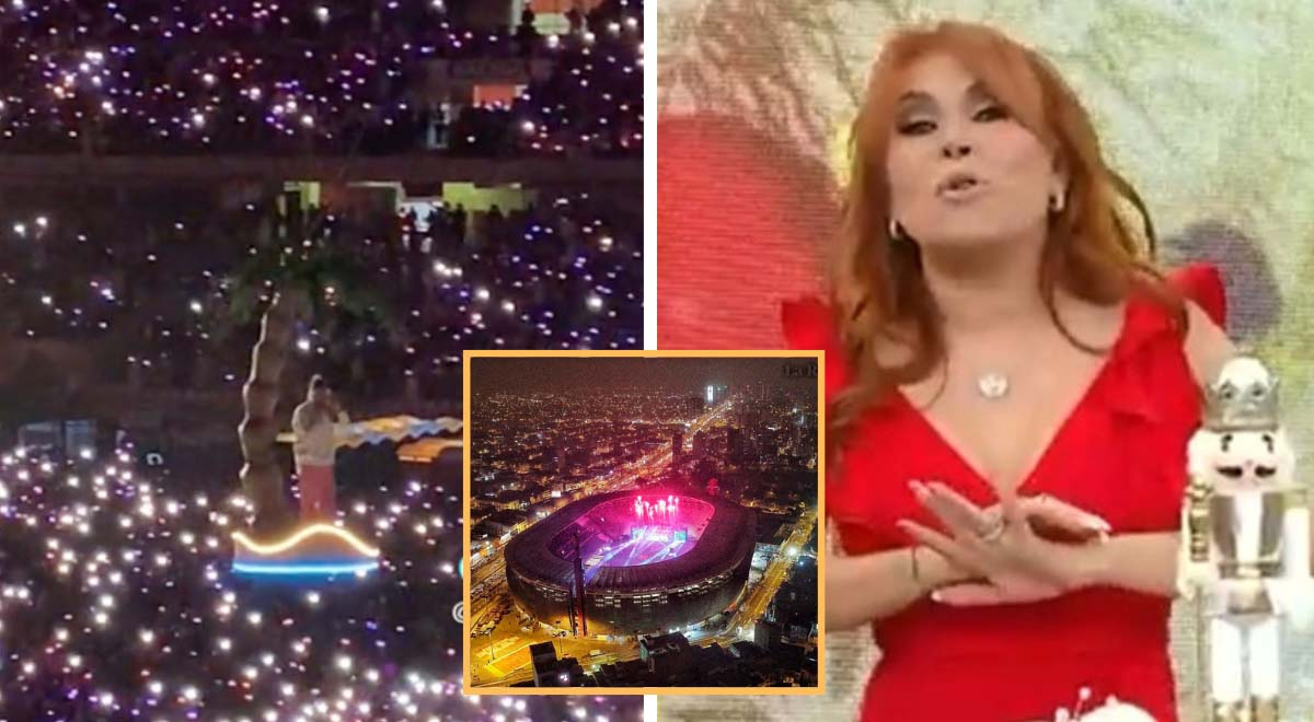 Magaly Medina sobre los conciertos llenos en el Perú: “No sé de dónde ...