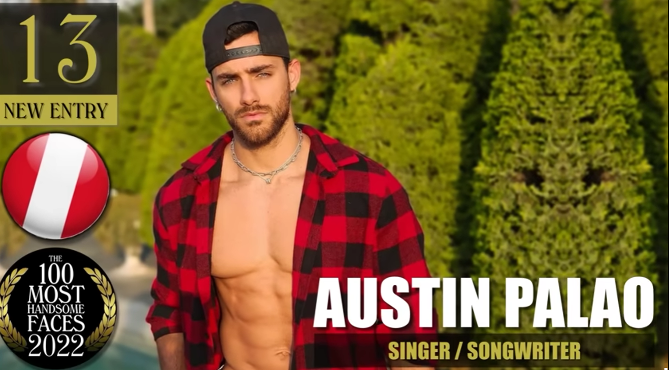 Austin Palao en "Rostros más guapos del 2022" de TC Candler: Exchico ...