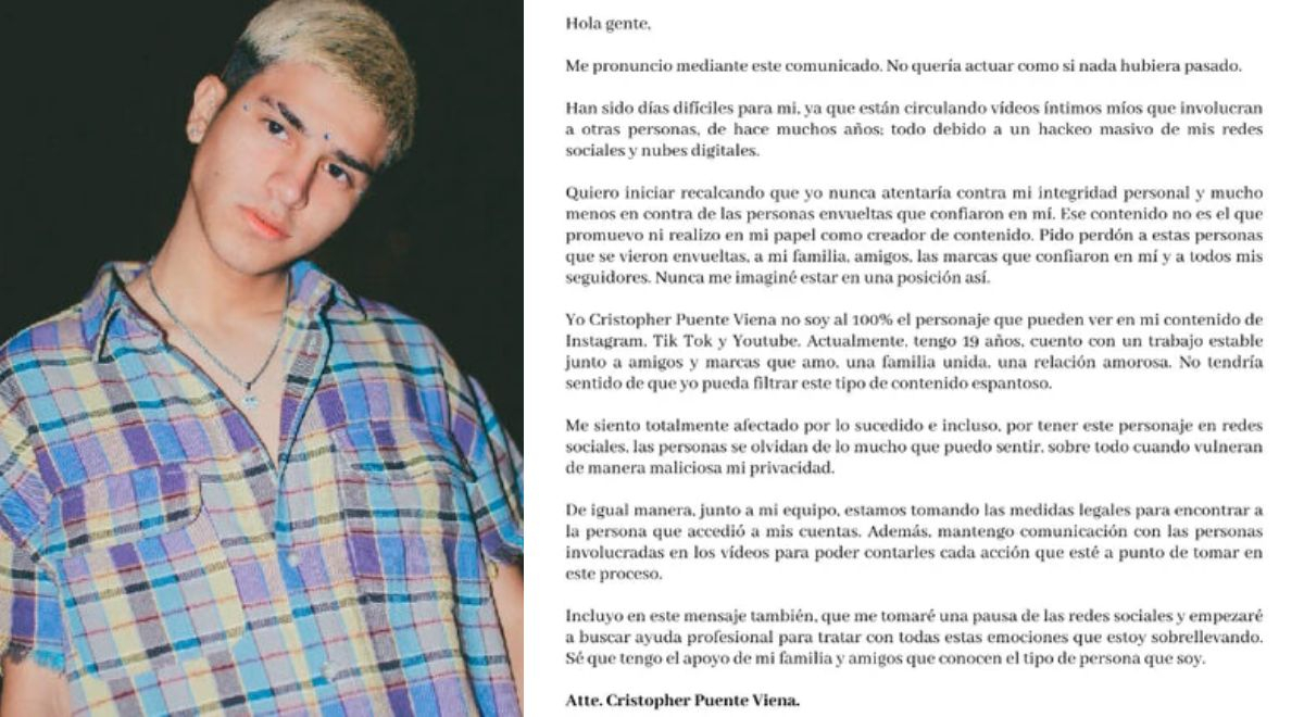 Cristorata en TikTok: Quién es Cristopher Puente Viena, el chiclayano ...