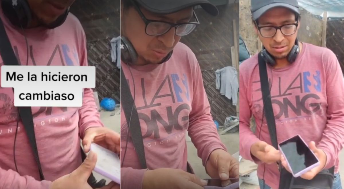 TikTok viral: "El protector de pantalla más caro de su vida": Señor se ilusiona con un celular y ...