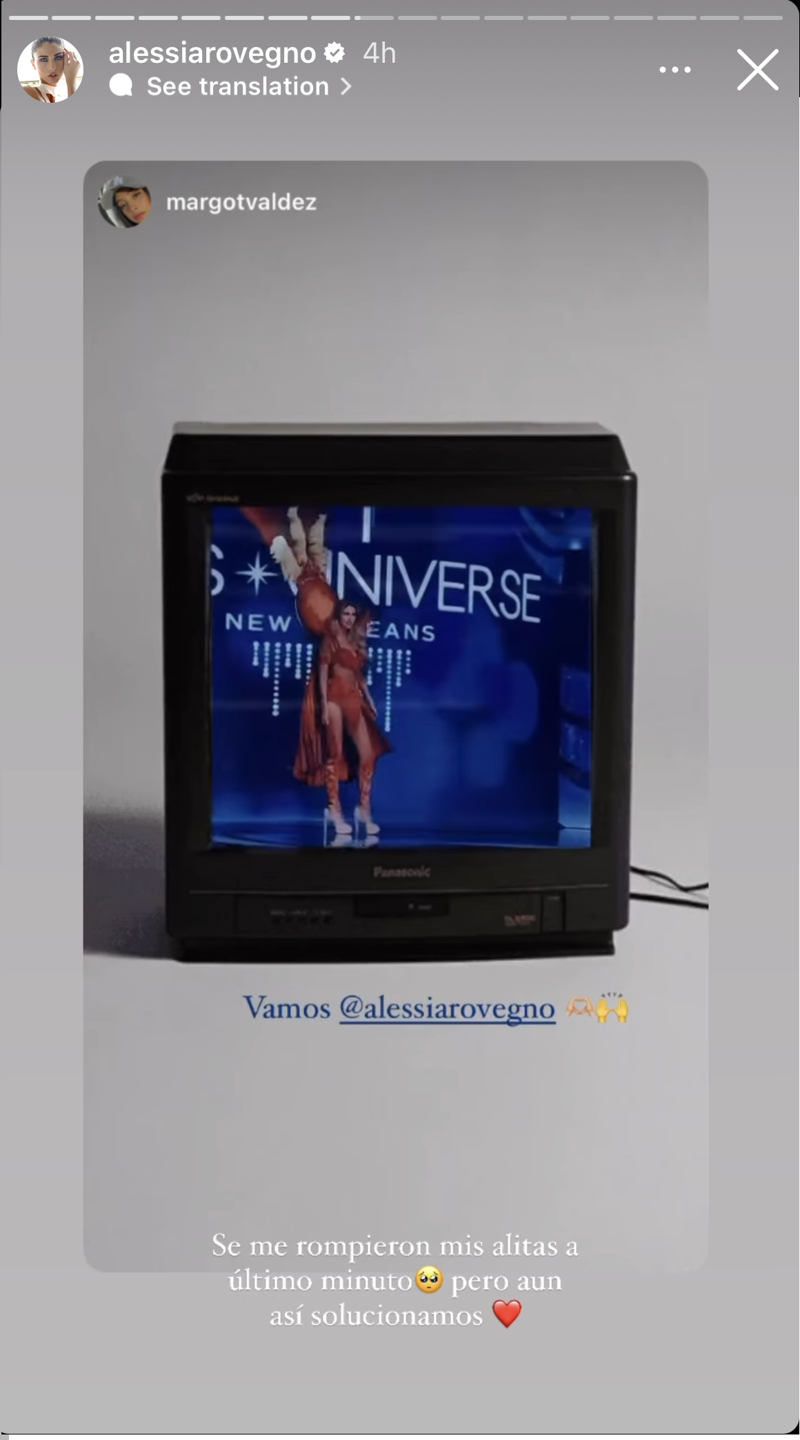 Alessia Rovegno en el Miss Universo 2022: Miss Perú aclara qué ocurrió ...