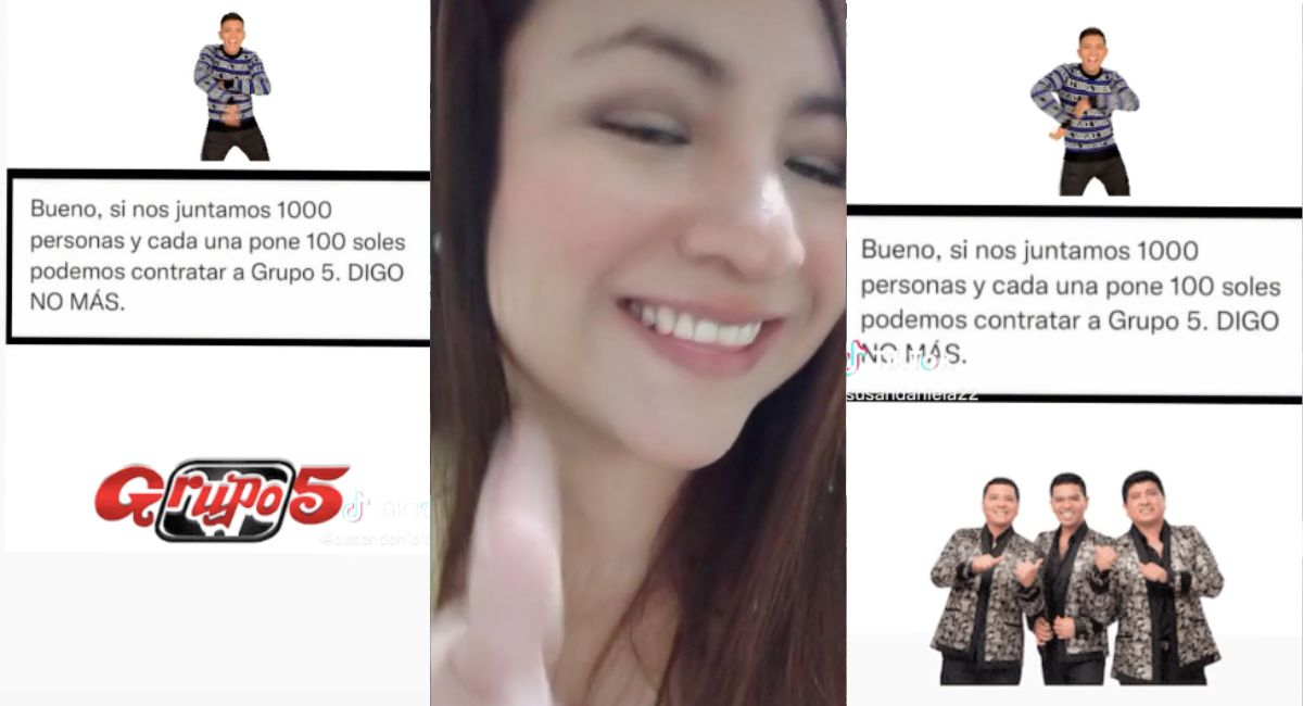 Tiktok Viral Peruana Quiere Show Privado Del Grupo 5 Expone Singular