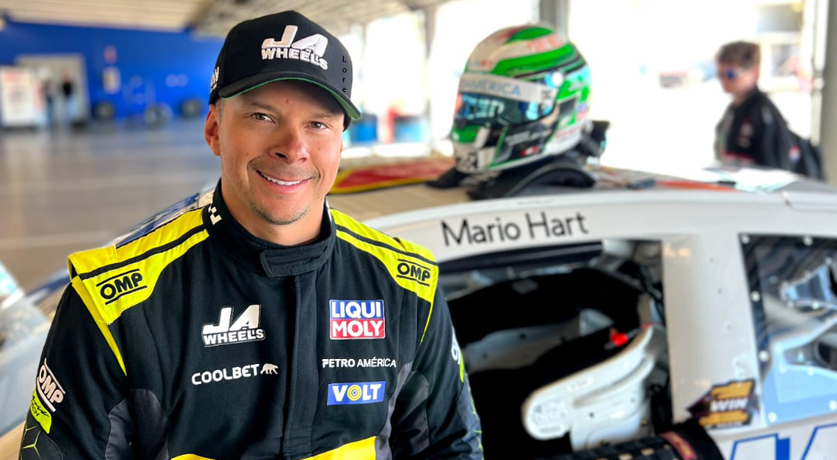Mario Hart rompió en Nascar y ahora busca estar en la competencia ...