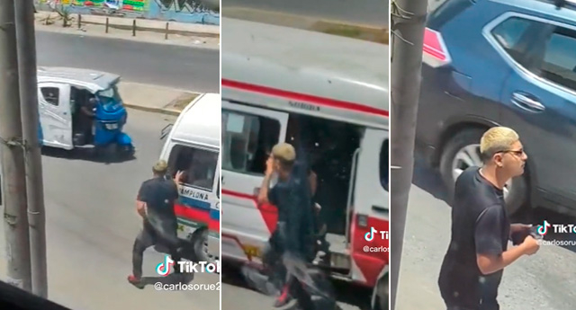 tiktok viral: Ladrón roba celular en plena combi, lo graban haciendo de ...