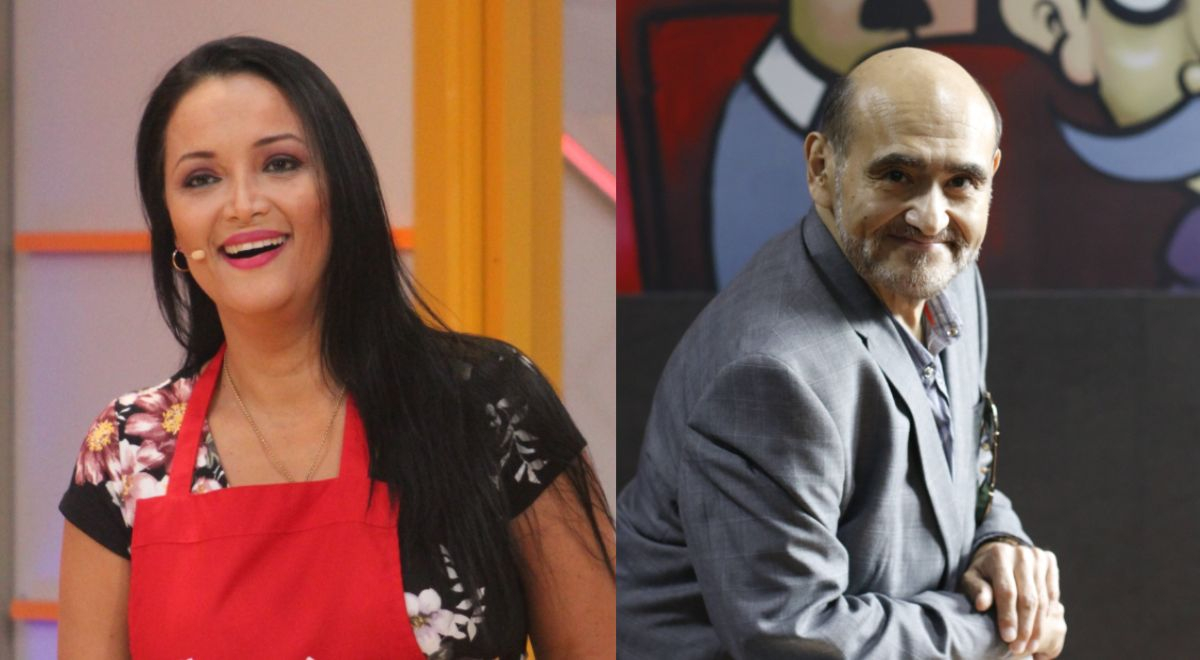 Mariela Zanetti revela su amistad con Edgar Vivar: "Trato siempre de ser buena onda" | El Popular