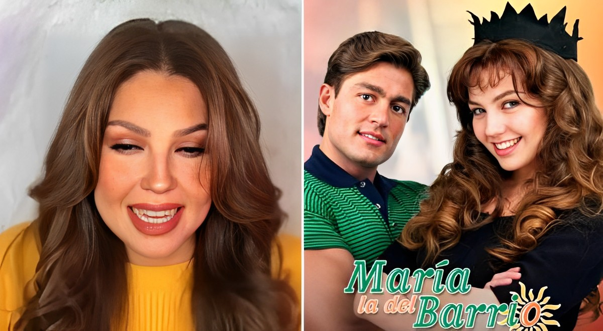 Thalía recordó anécdotas de cuando grabó la telenovela mexicana "María ...
