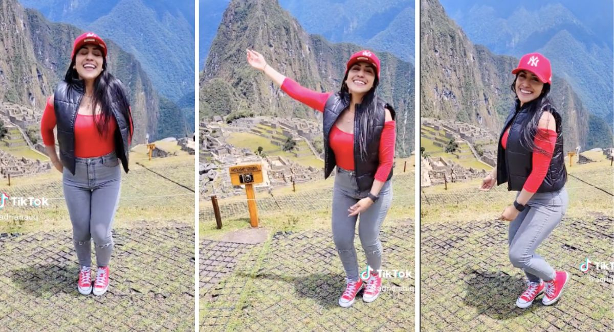 Tiktok viral: Venezolana visita Machu Picchu, zapatea al ritmo de ...
