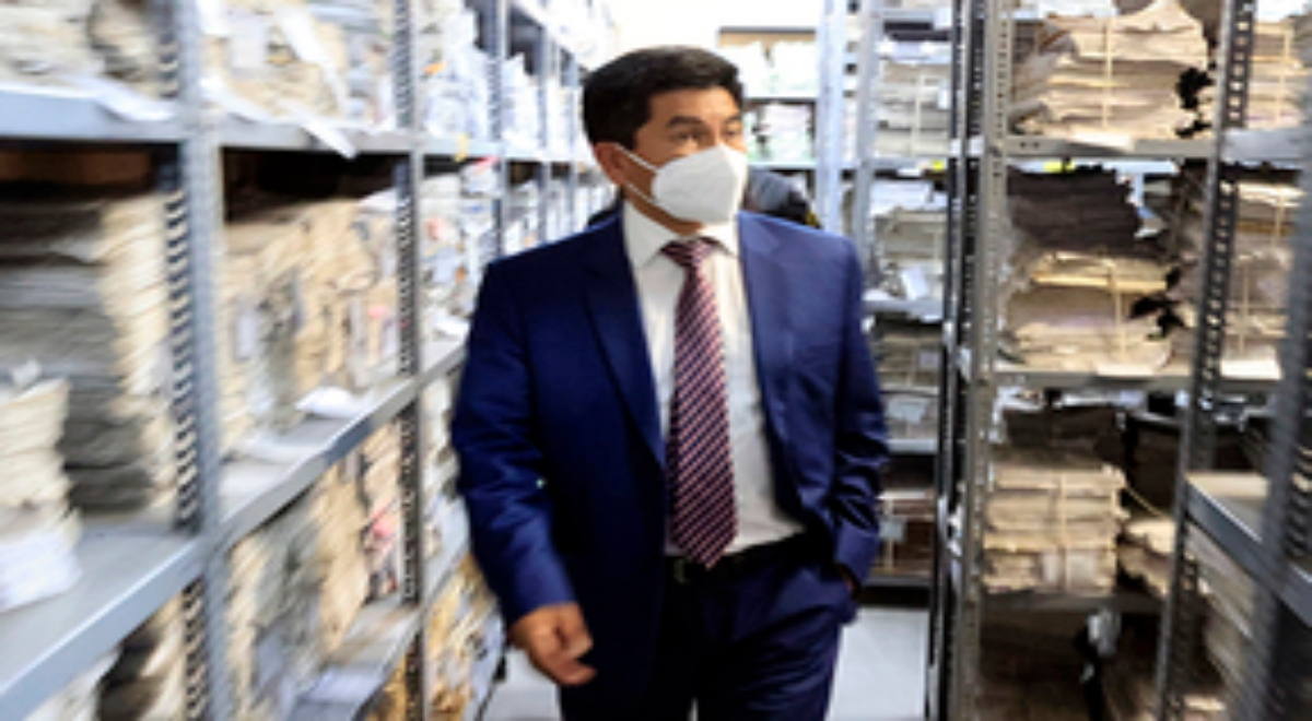 El presidente de la Corte Superior de Justicia de Lima Norte, Lorenzo ...