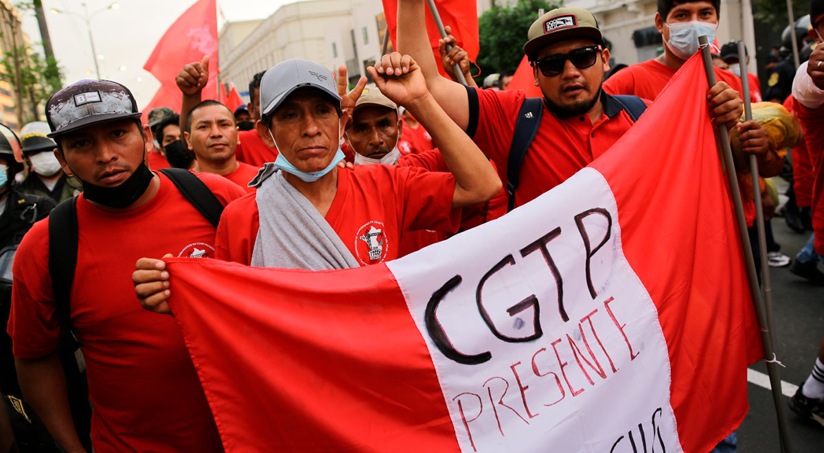 CGTP llama a una huelga nacional indefinida desde el 9 de febrero: "No ...