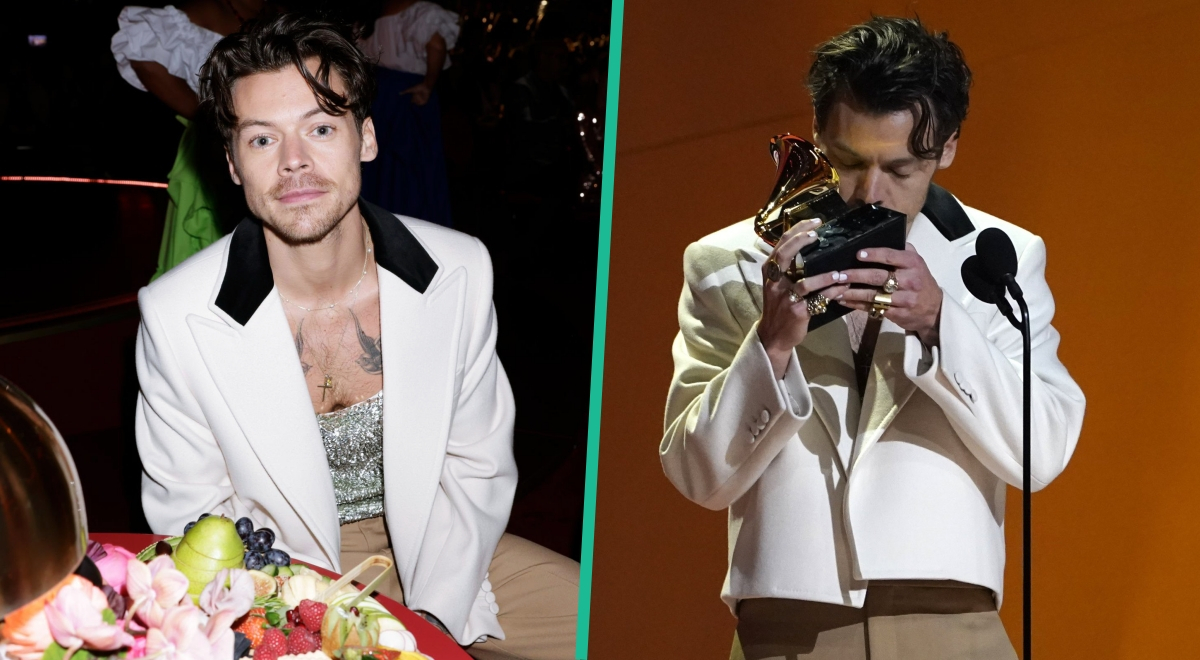 Grammy 2023: Harry Styles video viral casi rompe en llanto al enterarse ...