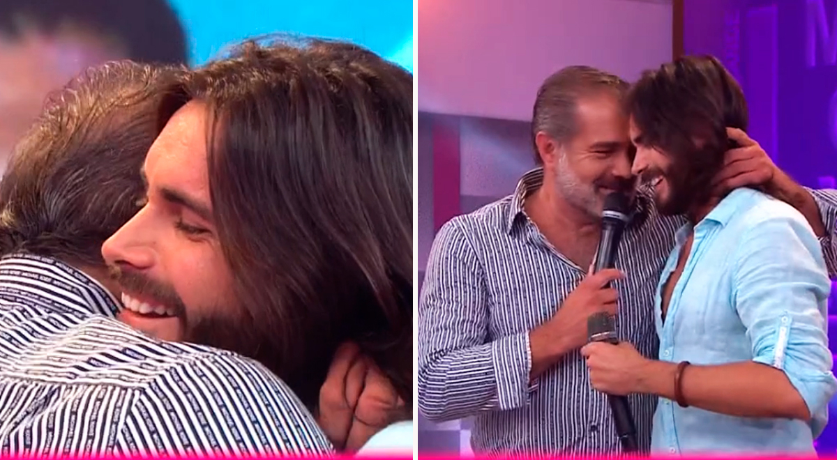 Carlos Thornton sorprende EN VIVO a su hijo Carlos y lo emociona: "Él ...