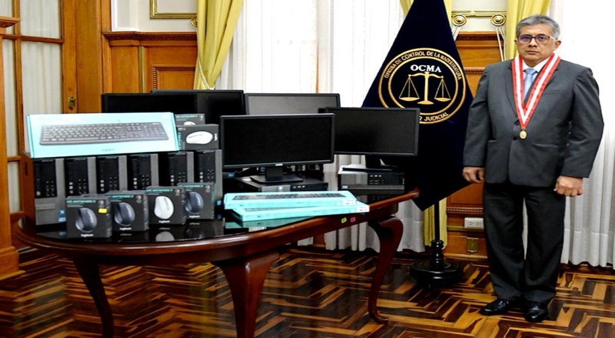 La Oficina de Control de la Magistratura (OCMA) recibió equipos de ...
