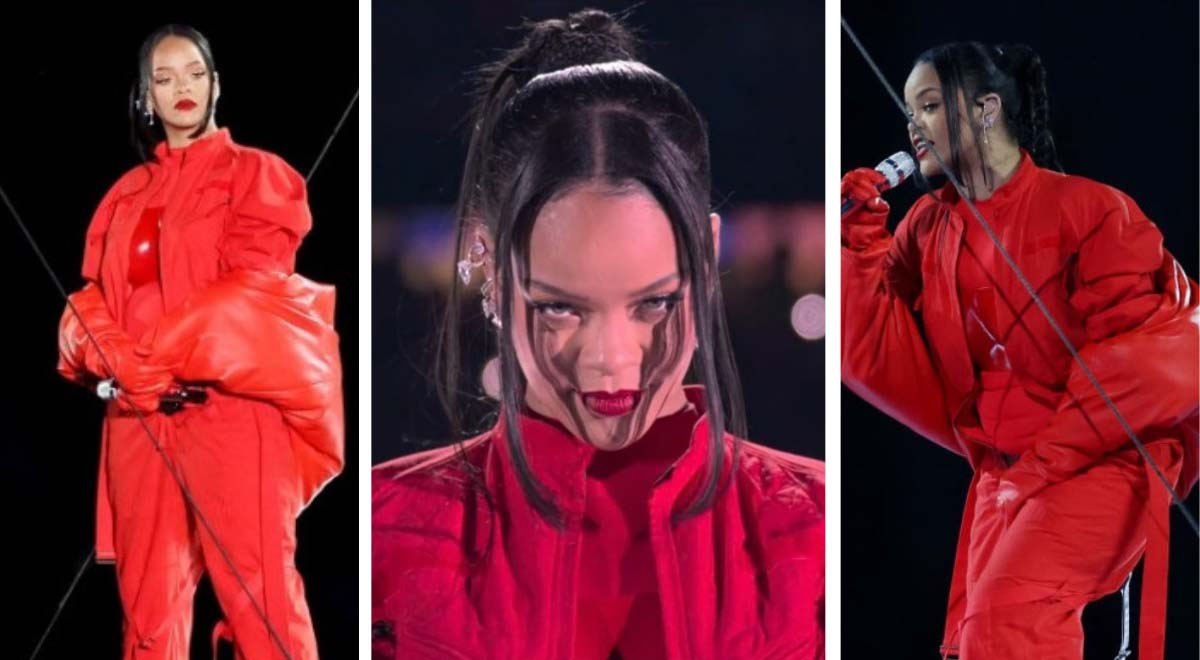 Super Bowl 2023 Rihanna Destacó En El Evento Así Fue Su Impresionante