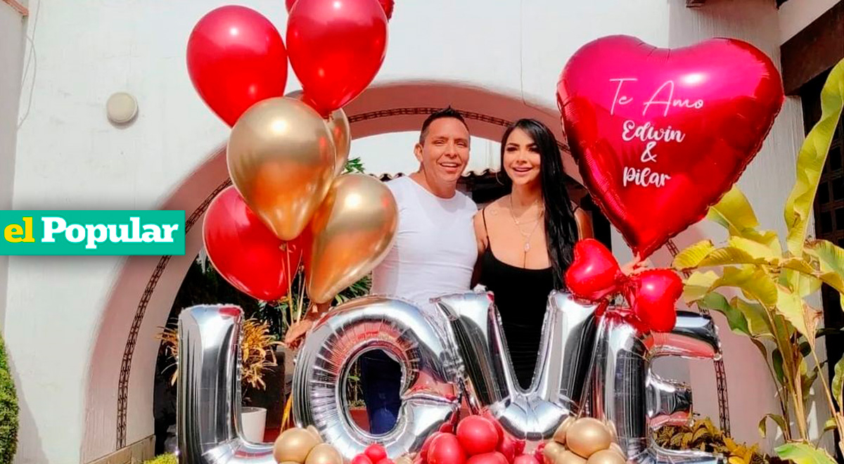 San Valentín: Edwin Sierra grita su amor por Pilar Gasca este 14 de febrero: "Si tienes una ...