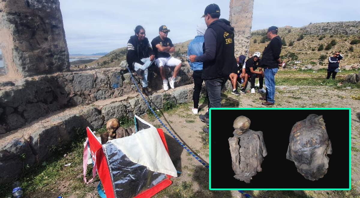 Puno: momia hallada en mochila de delivery tendría 800 años de ...