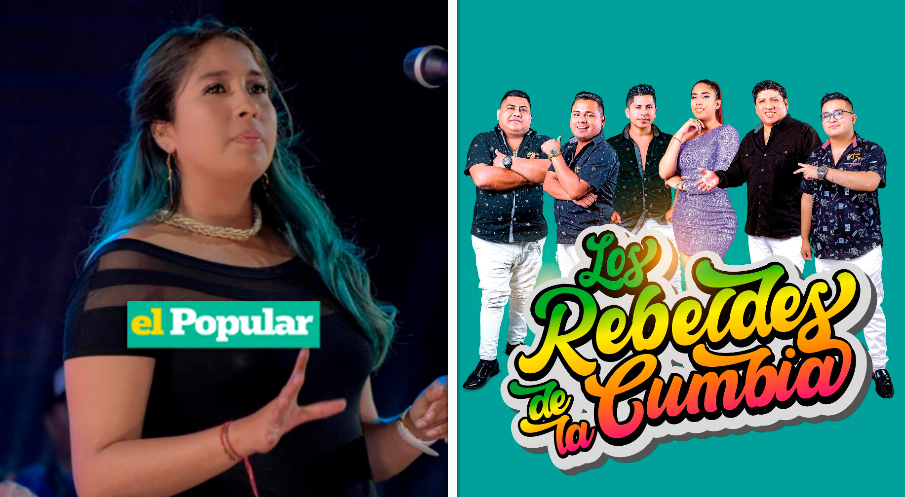 Azucena Calvay: Músicos de 'Los Rebeldes de la Cumbia' se retiran de escenario en pleno ...