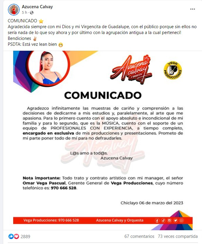 Azucena Calvay en YouTube Viral logró superar a Shakira en YouTube tras la polémica de su retiro ...