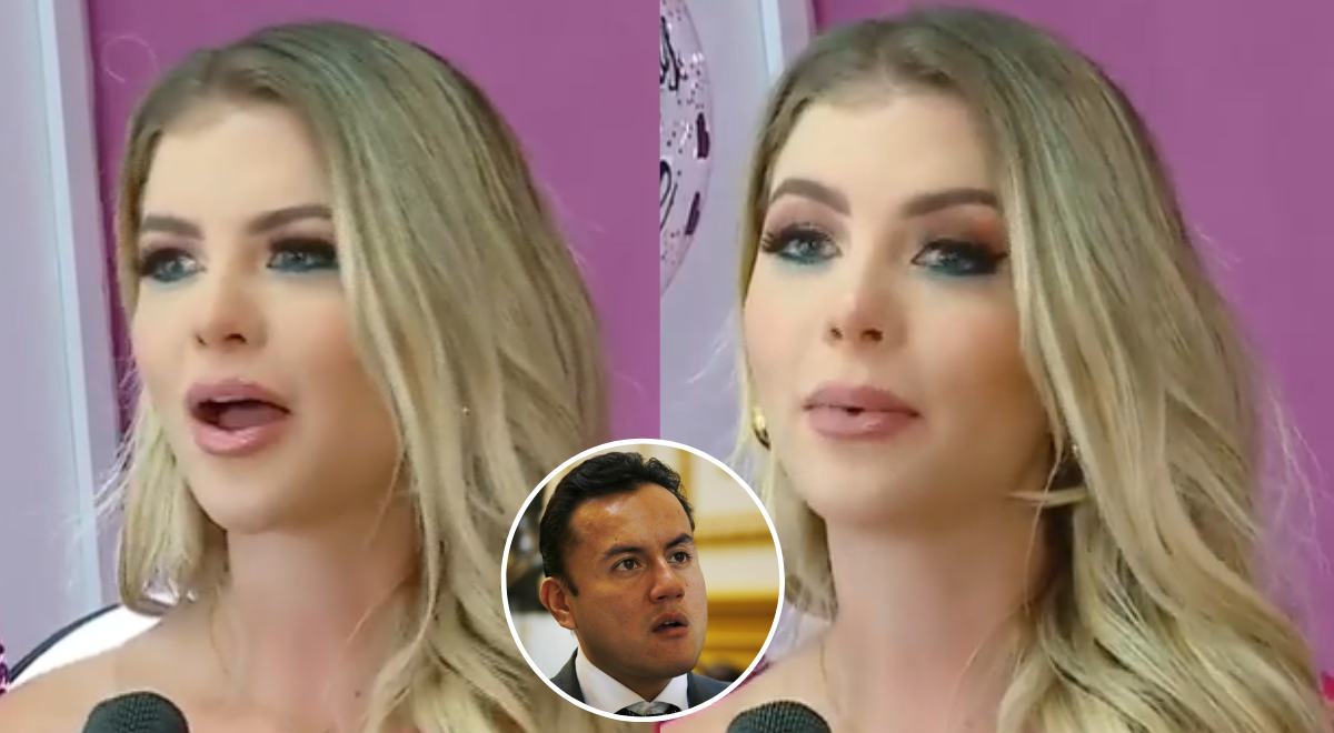 Brunella Horna responde si tiene pensado incursionar en la política ...