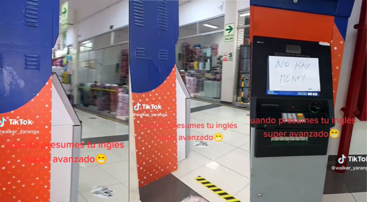 TikTok viral: Un usuario acude a un cajero automático del BCP y le ...