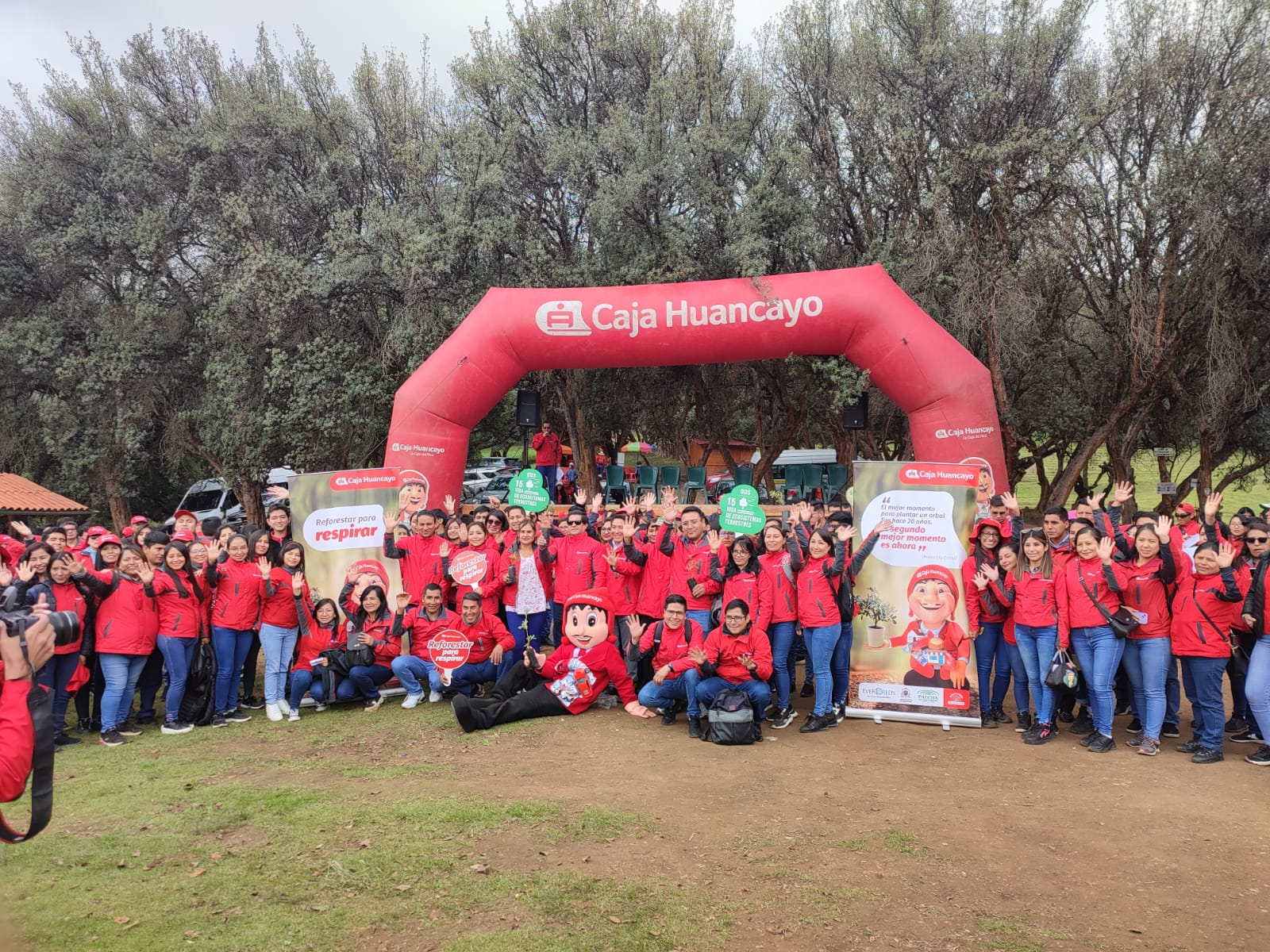 Huancayo: reconocida microfinanciera realiza sembrado de 3500 árboles ...