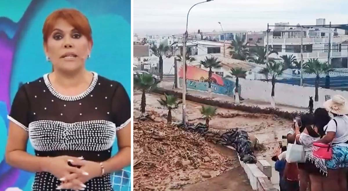 Magaly Medina reflexiona tras las consecuencias de las fuertes lluvias ...