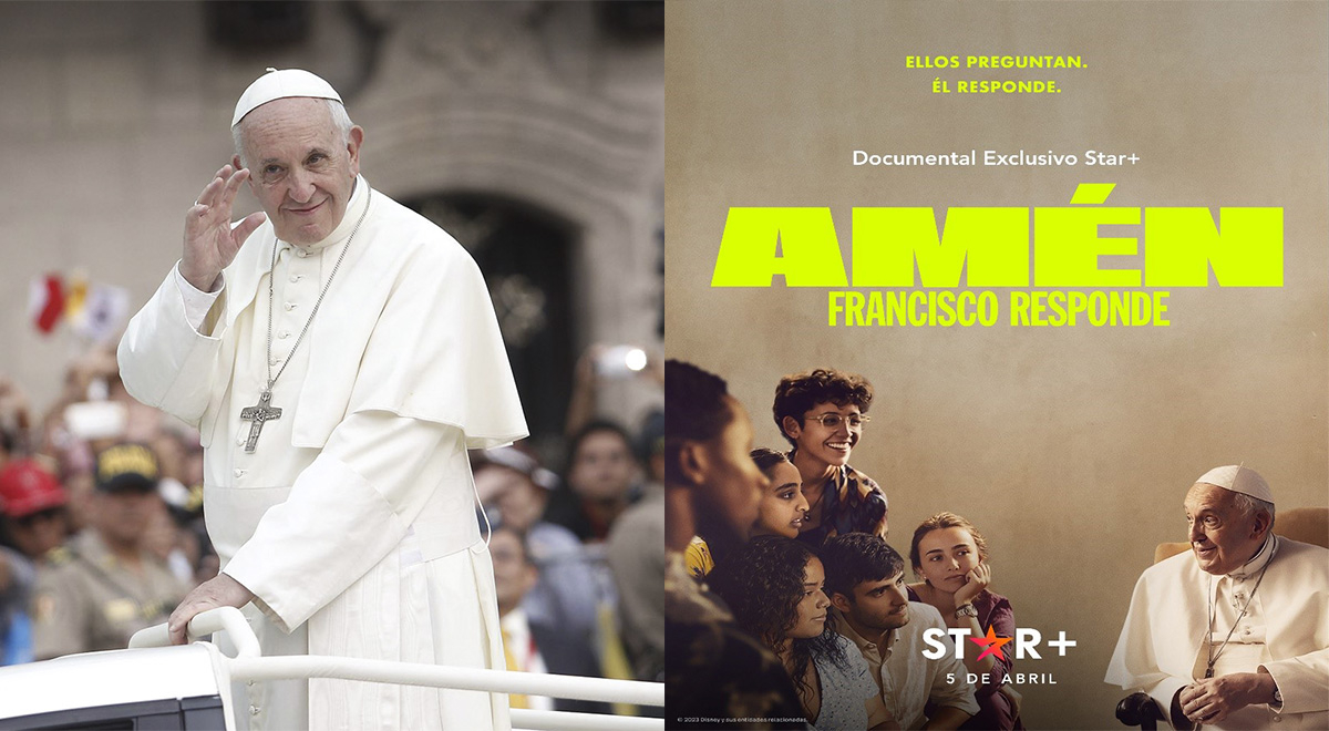 Papa Francisco protagoniza “AMÉN. Francisco responde” en Star+, video ...