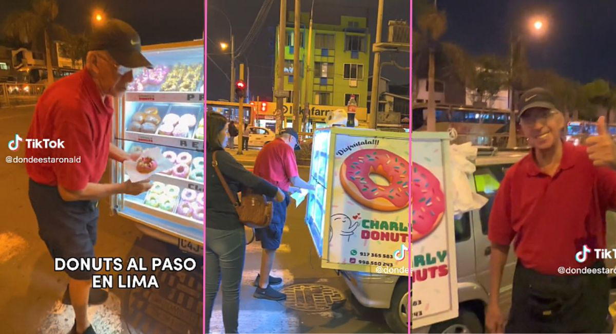TikTok viral: peruano la rompe con su emprendimiento de donuts al paso y en redes sociales lo ...