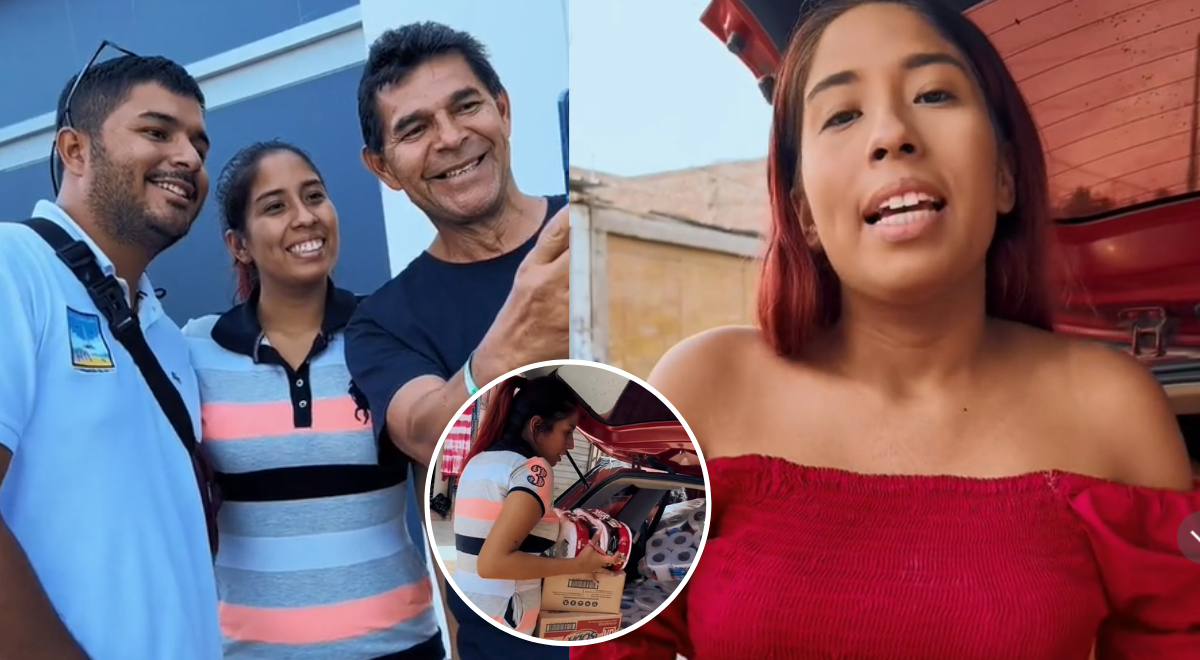 Azucena Calvay en TikTok Viral lleva ayuda a los damnificados por las ...