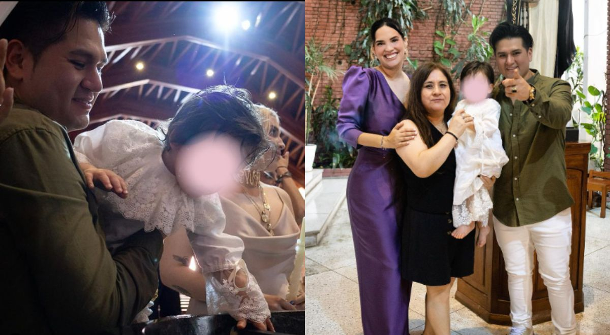 Deyvis Orosco, Instagram, feliz con su madre Eva Atanacio en bautizo de Milan Orosco, Te amamos ...