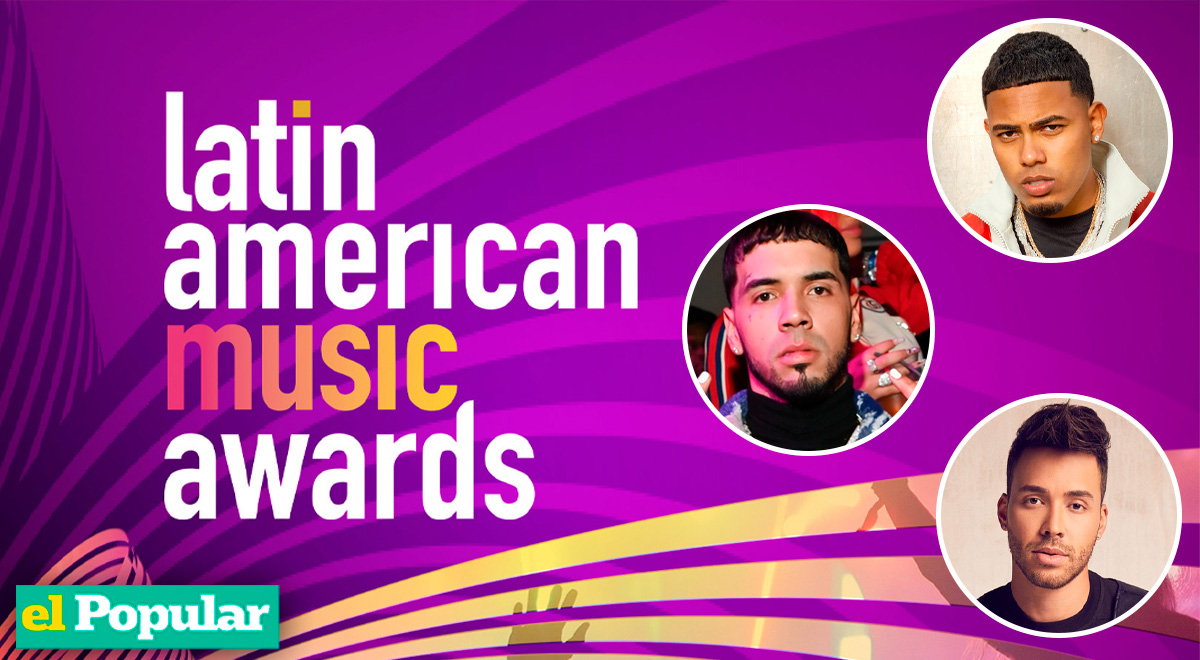 Latin Music Awards | Anuel AA, Myke Towers, Prince Royce confirmados ...