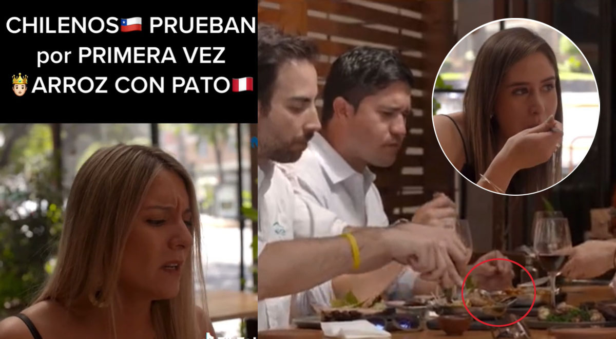 TikTok viral Perú: Chilenos prueban arroz con pato por primera vez e ...
