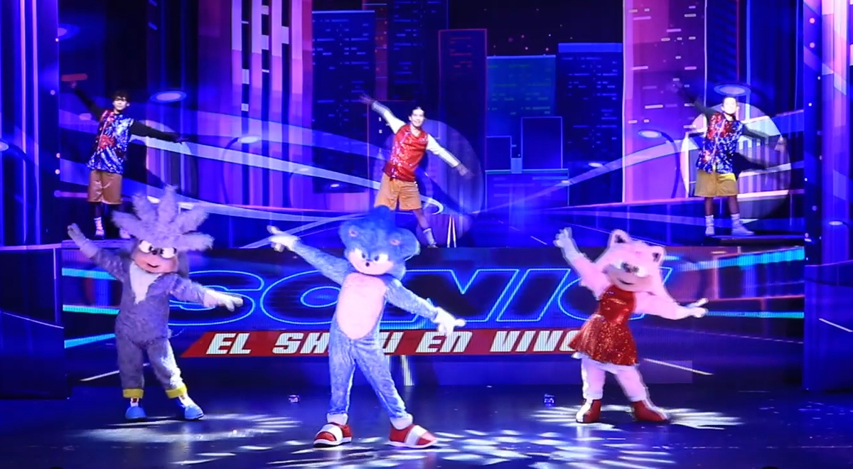 Sonic, el show en vivo abre una nueva fecha tras gran acogida en Perú ...