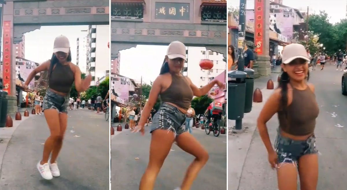 TikTok viral: Peruana da ‘cátedra’ de salsa en plena calle de Argentina y se roba el show ...