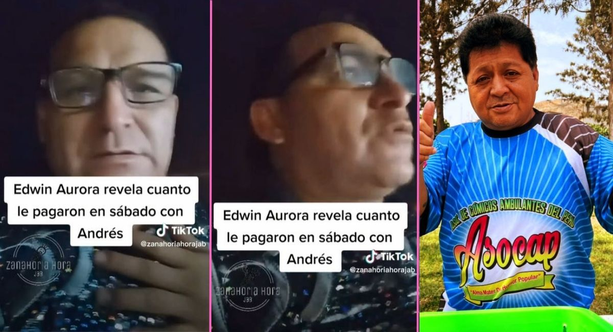 Edwin Aurora TikTok viral: cómico ambulante revela cuánto le iban a ...