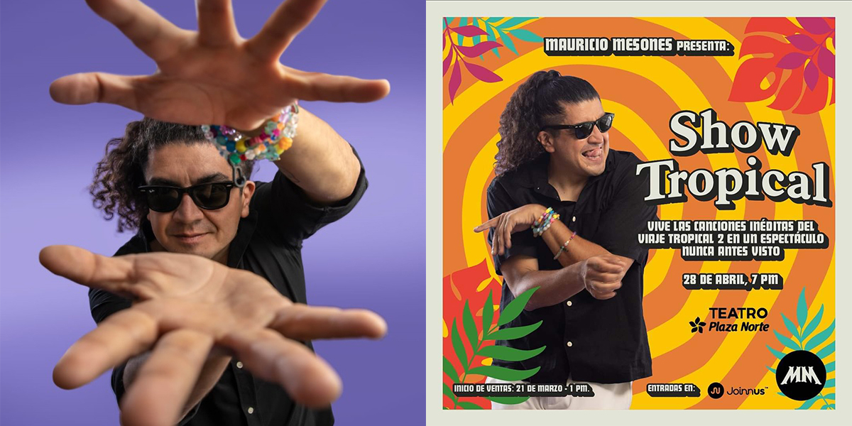 Mauricio Mesones presenta su nuevo disco "Viaje Tropical 2", video | El ...