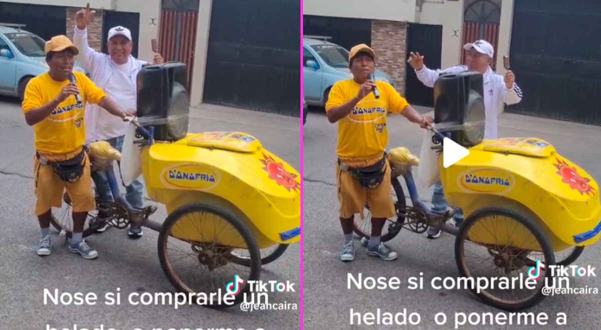 TikTok viral: Heladero de D'Onofrio vende a ritmo de Toño Centella y la ...