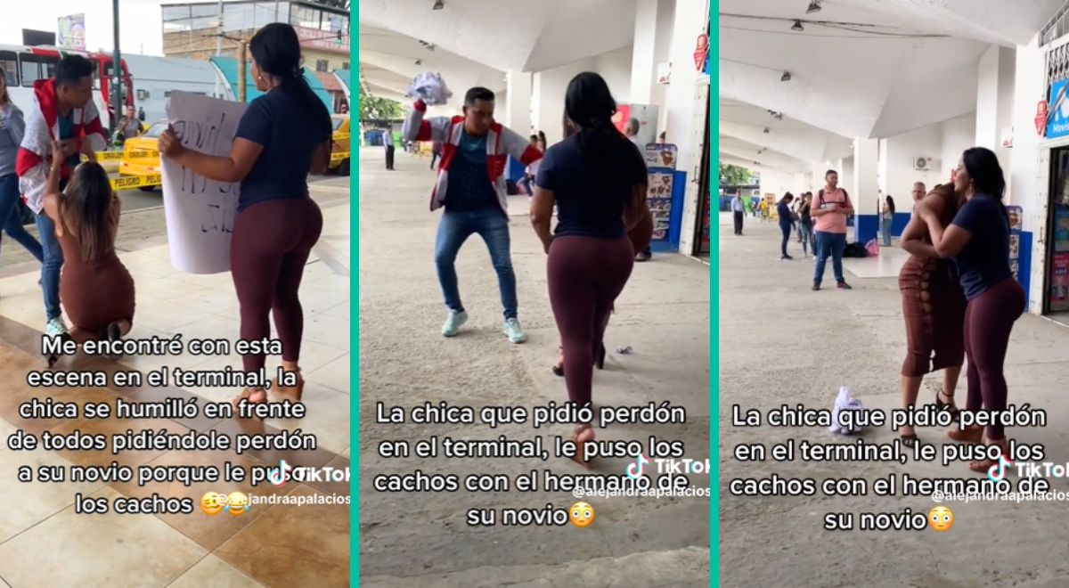 TikTok viral: Mujer pide perdón de rodillas a su esposo por engañarlo con su hermano y es viral ...