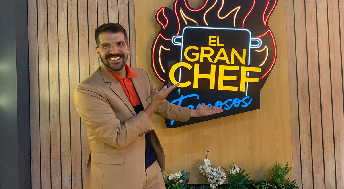 José Peláez será el conductor de "El Gran Chef Famosos" de Latina, foto | El Popular