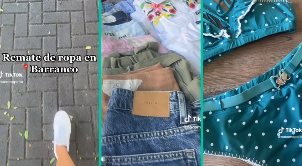TikTok viral: Remate de ropa en Barranco desde 5 soles la rompe en ...