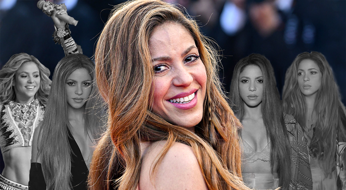 Shakira: Esta es la transformación de la cantante en los últimos diez ...