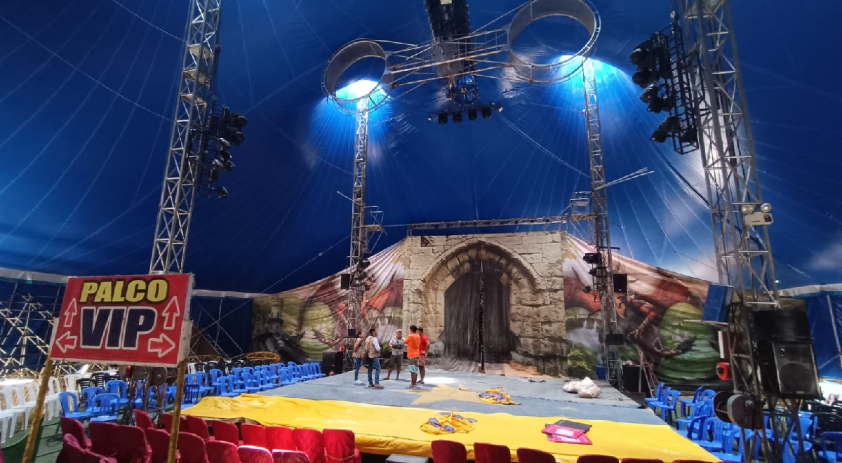 Chiclayo: equilibrista queda herido tras caer de la cuerda floja en ...