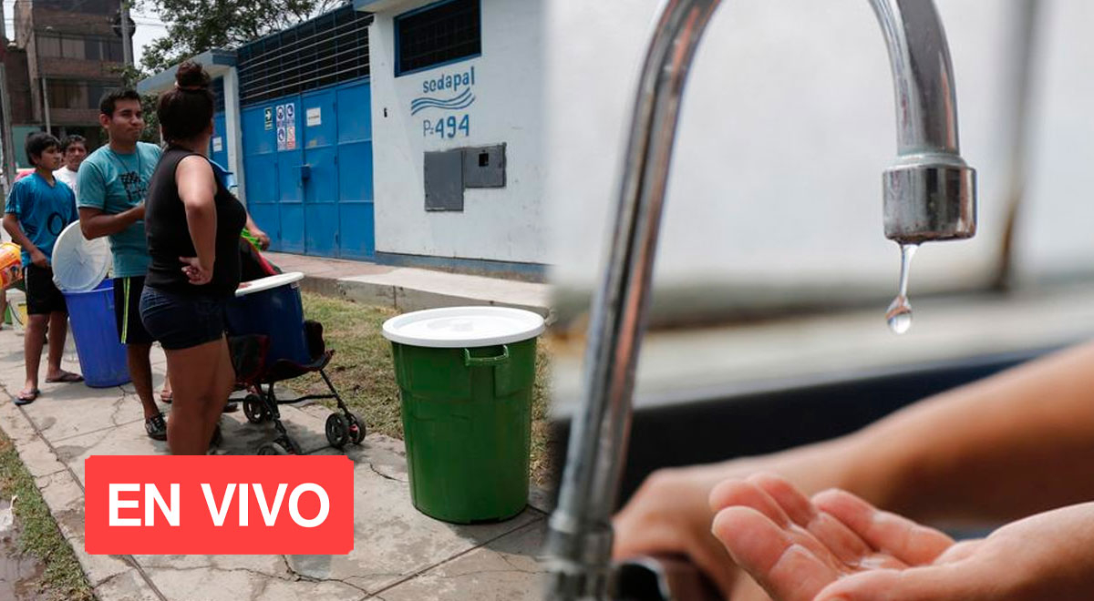 Corte De Agua Sedapal Este Miércoles 19 De Abril Del 2023 Estos Son