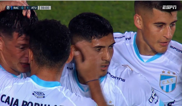 Racing vs Atlético Tucumán: Adrian Sanchez anota el primer gol para el ...