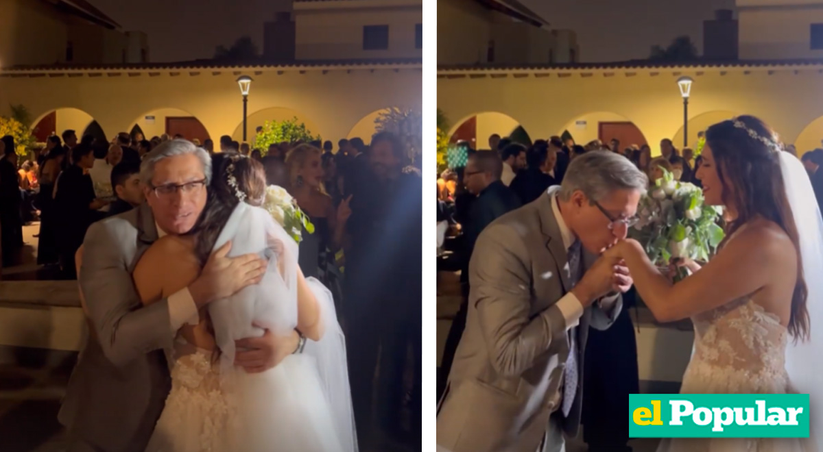 Federico Salazar le dedicó emotivo gesto a Verónica Linares en su boda ...